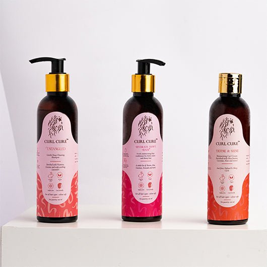 3-Step Curl Routine for Curly Hair | Shampoo, Deep Conditioner & Curl ...